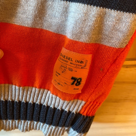 Diesel | Sweaters | Mens Diesel Striped Alchemy Cardigan | Poshmark